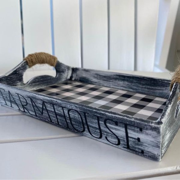 Buffalo Plaid Kitchen Decor - Etsy