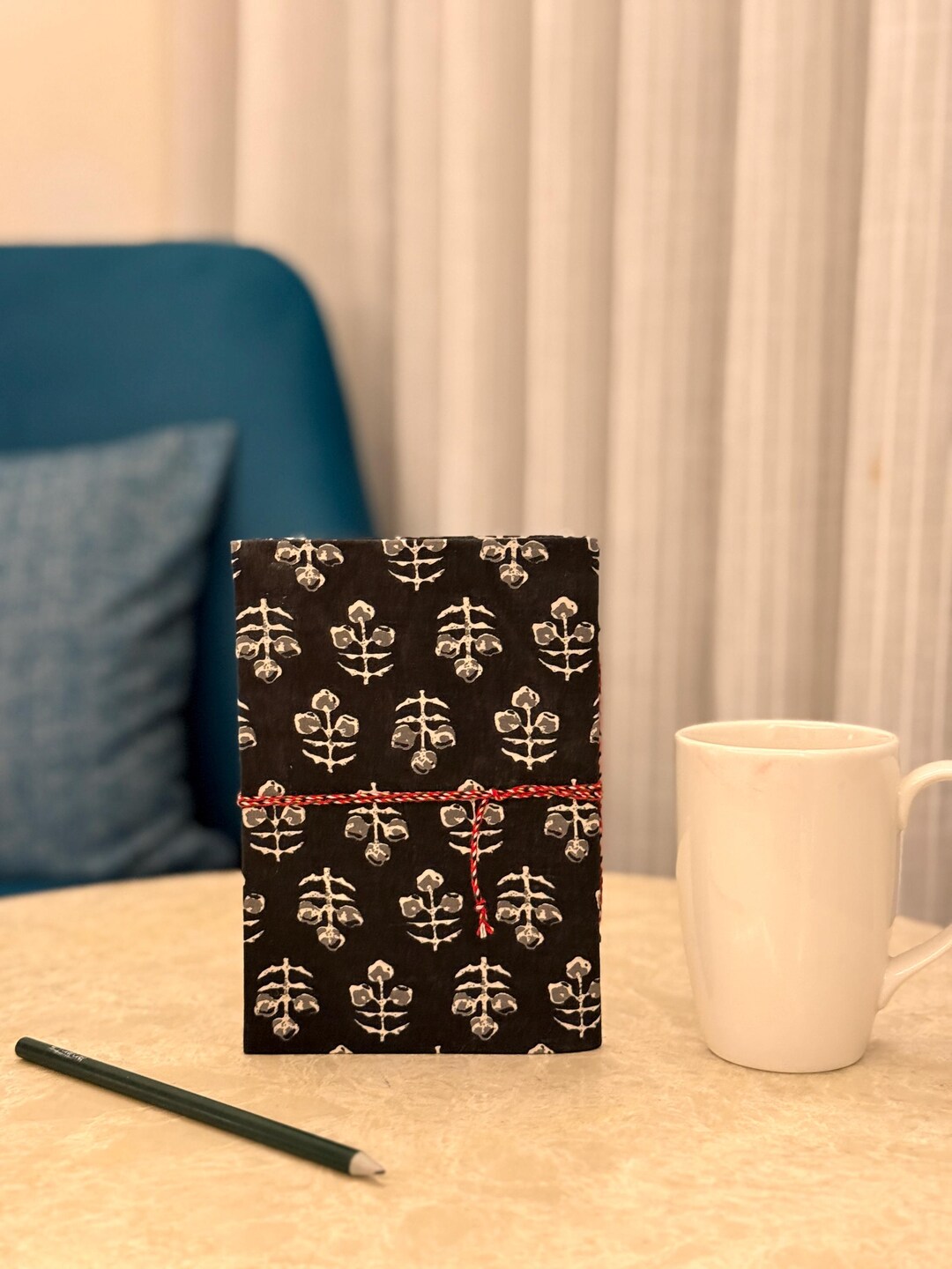 Hand Block Print Handmade Diary, Artisan Paper Journal, Writing ...