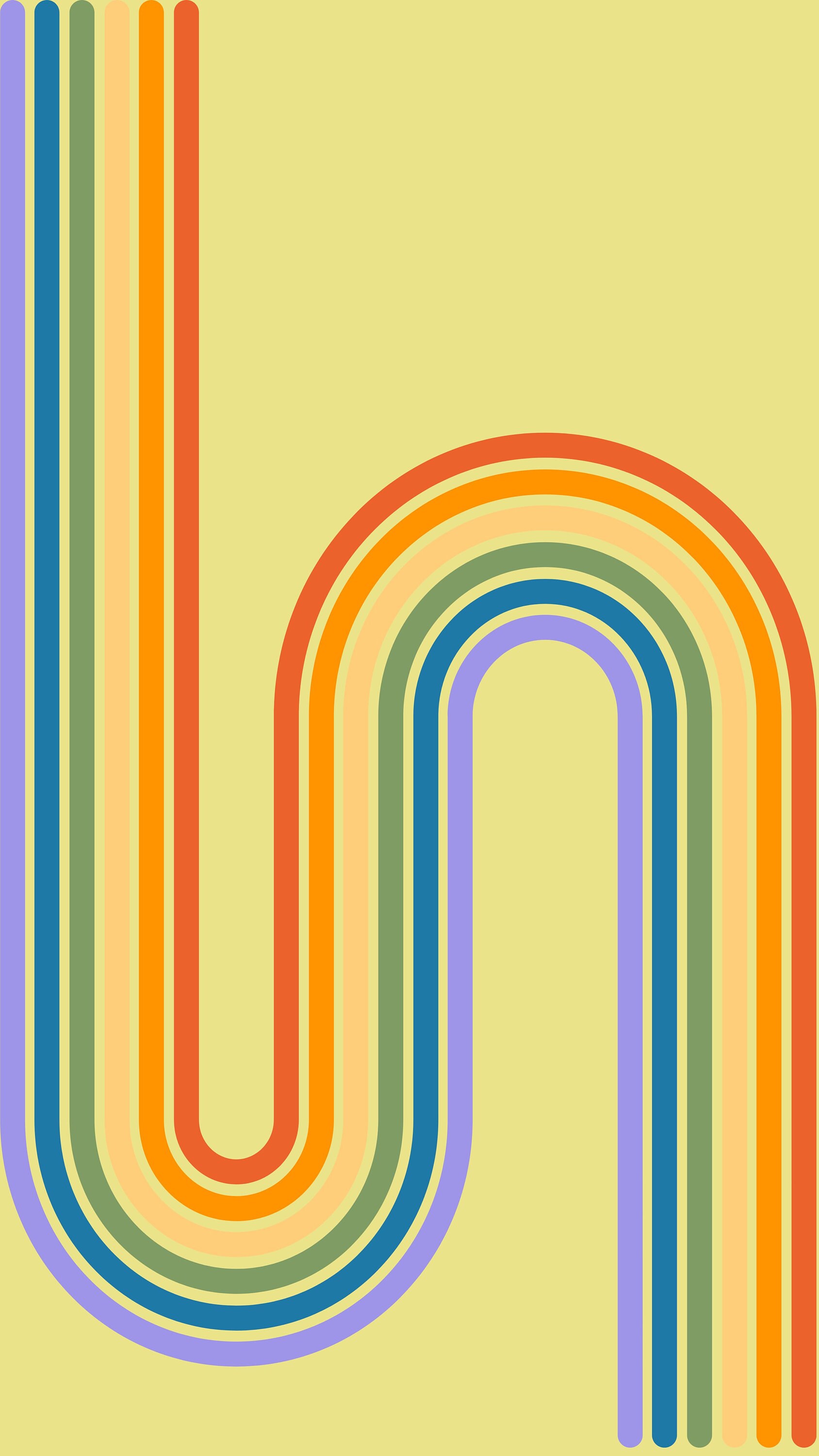 Vintage Rainbow Queer Simple Design Phone Wallpaper Set of 11 - Etsy