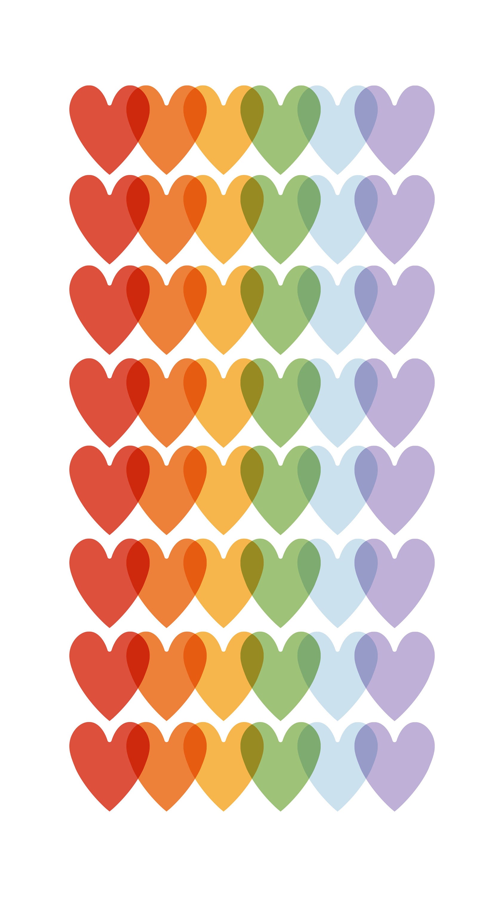 Vintage Rainbow Queer Simple Design Phone Wallpaper Set of 11 - Etsy