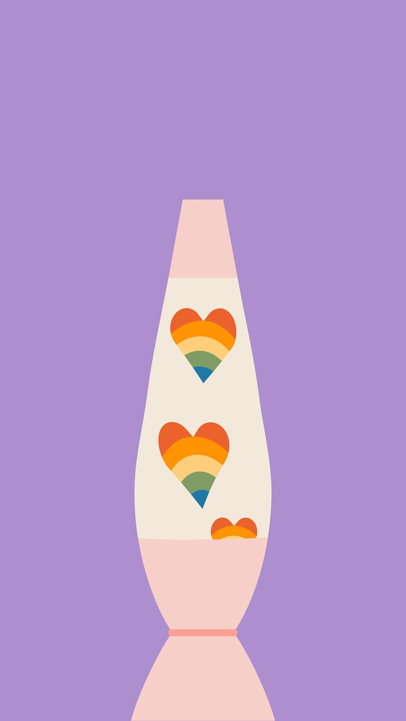 Vintage Rainbow Queer Simple Design Phone Wallpaper Set of 11 - Etsy