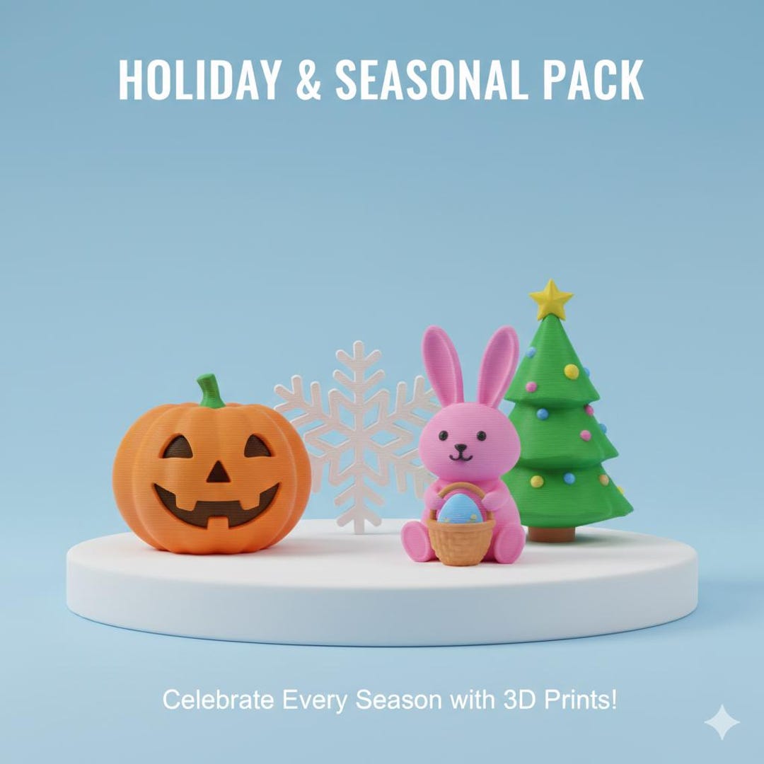 300+ HOLIDAY + SEASONAL 3D MODELS - Halloween, Christmas, Easter & More ...