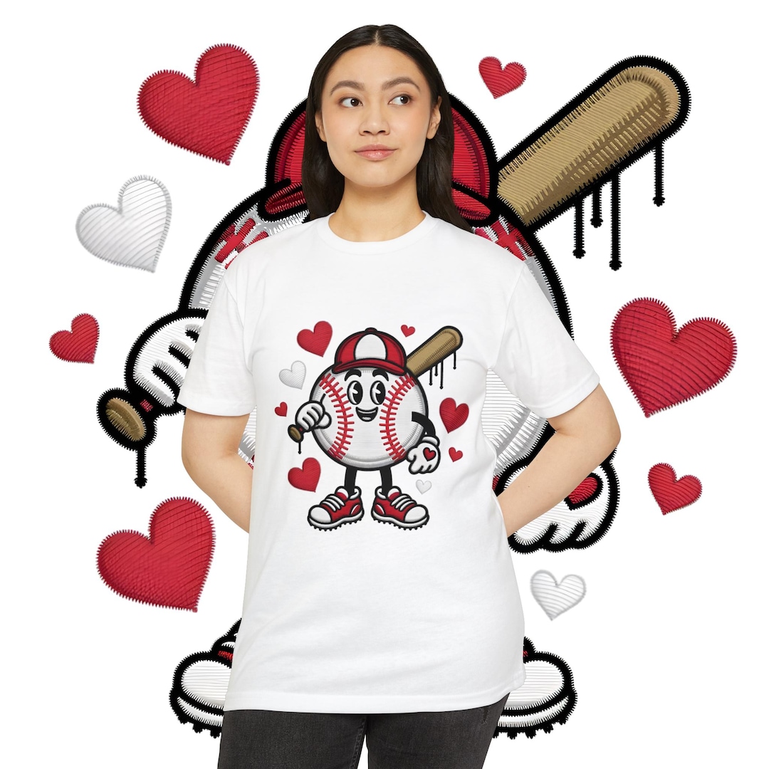 Baseball Drip Valentines PNG, Cool Sports Design for Boys & Men ...