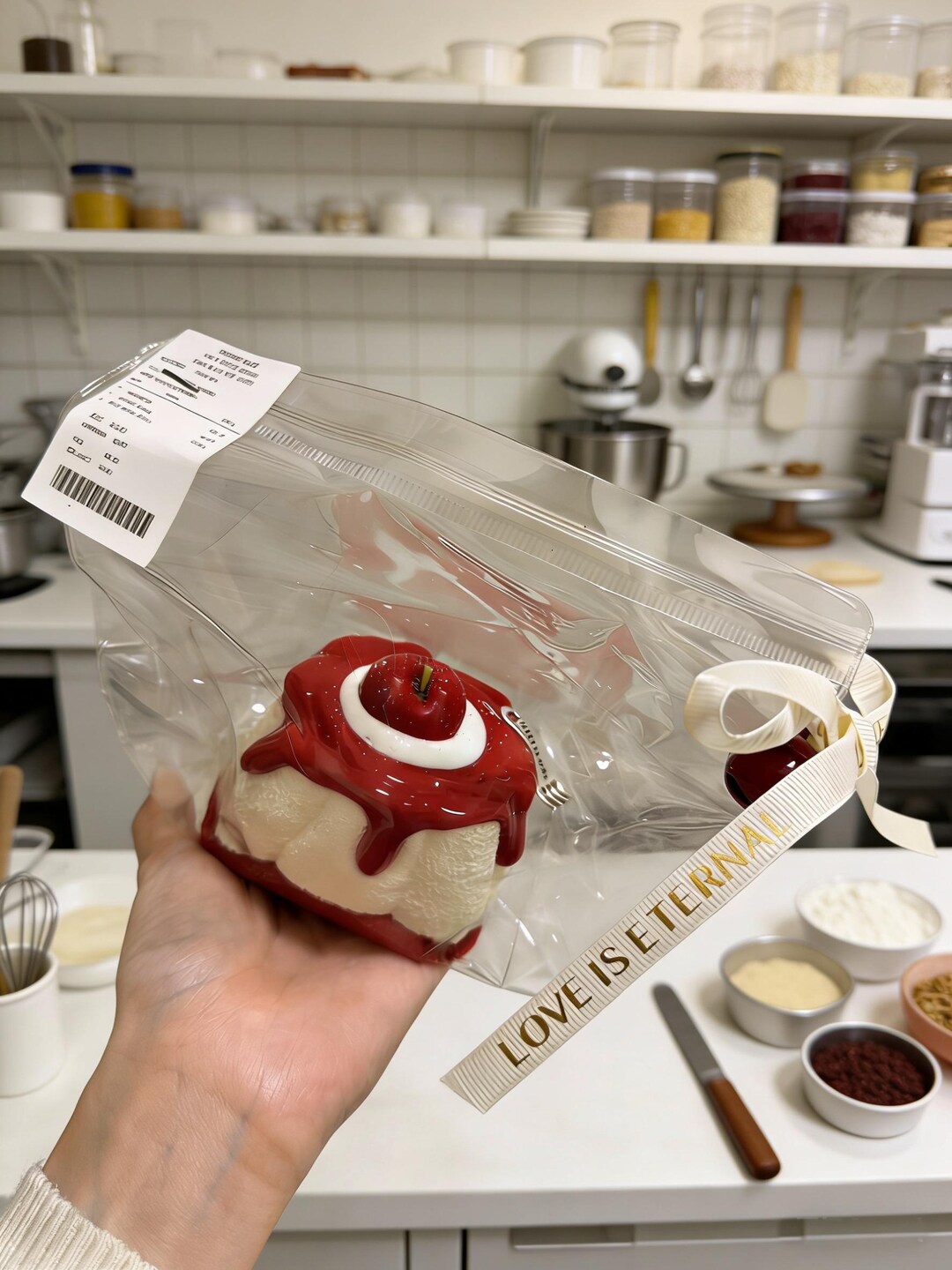 Cherry Custard Pudding Squishy Toy L Stress Reliever L Kid Toy L Kids ...