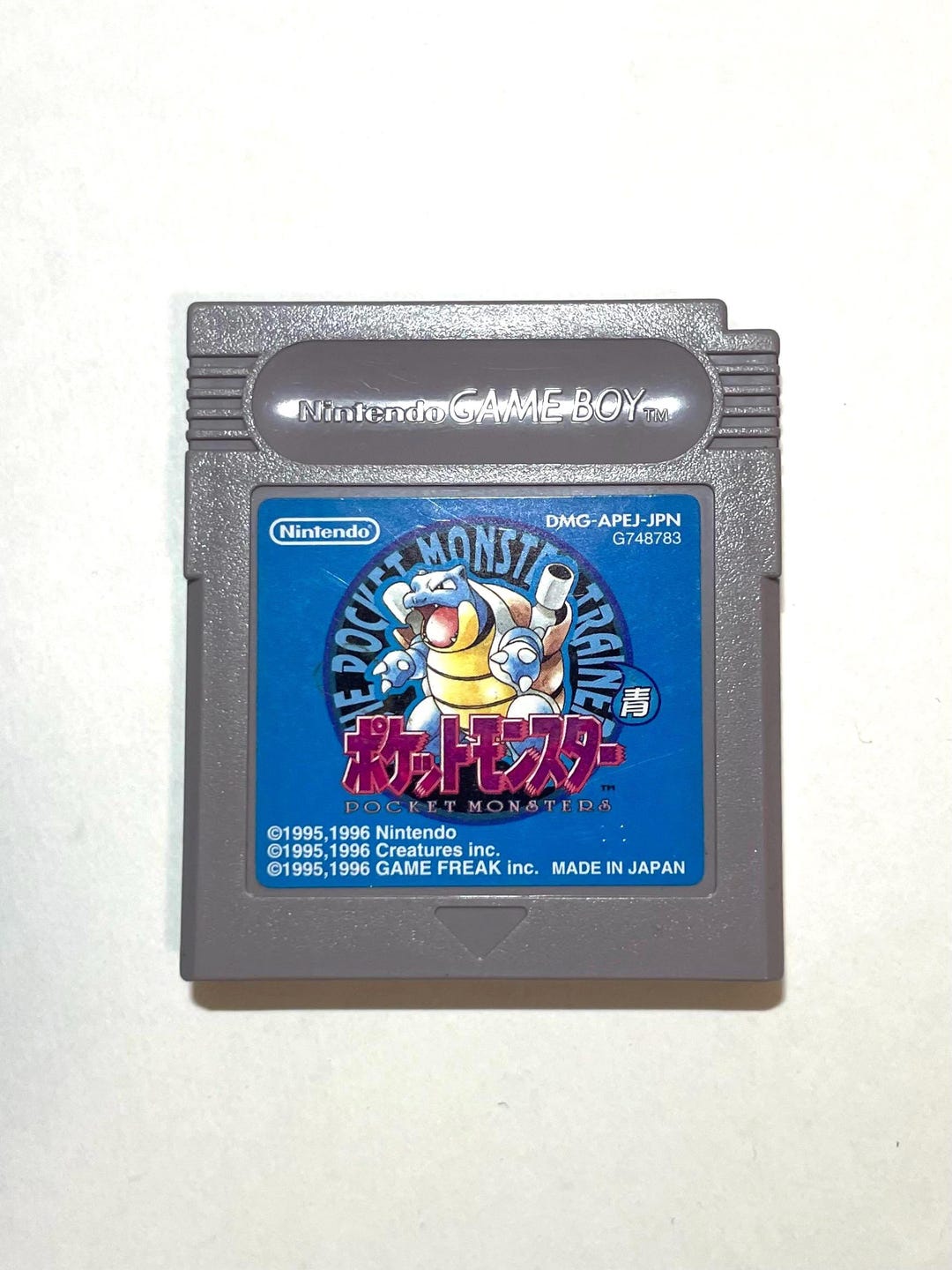 Pokémon Blue Japanese Version – Gameboy – Tested & Working - Etsy