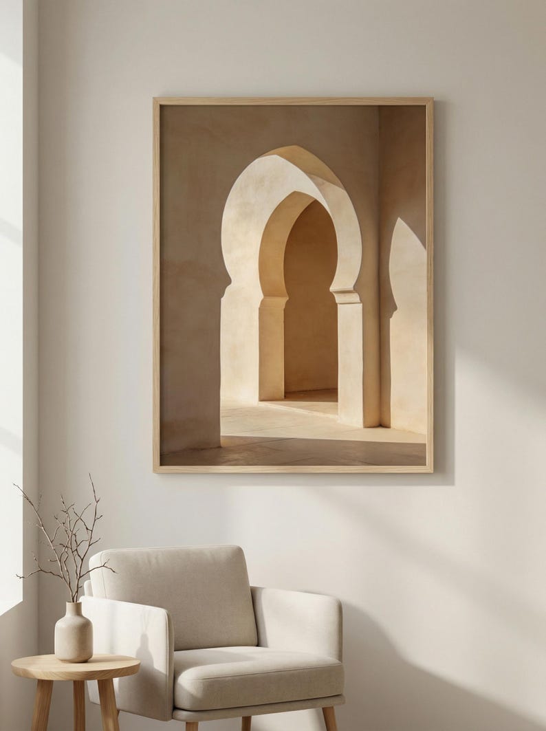 Moorish Arch Print, Mediterranean Home Decor (digital Download) - Etsy