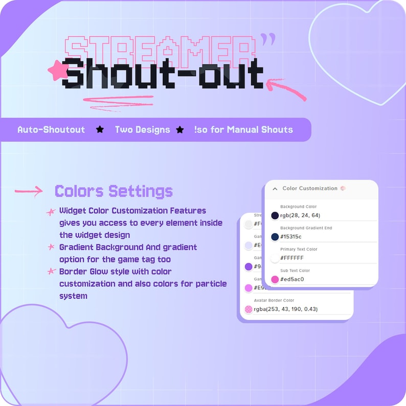 Streamer Shout-out Widget for Streamelements | Auto & Manual Twitch ...