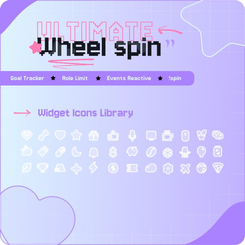 Spin the Wheel Widget for Streamelements • Auto-wheel Spin • Manual ...