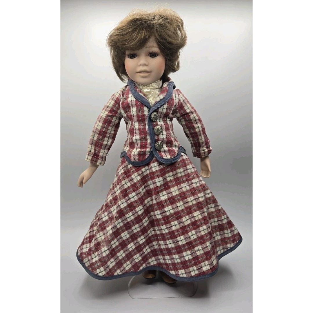 Porcelain 16" Della House of Lloyd Christmas Around the World Doll - Etsy