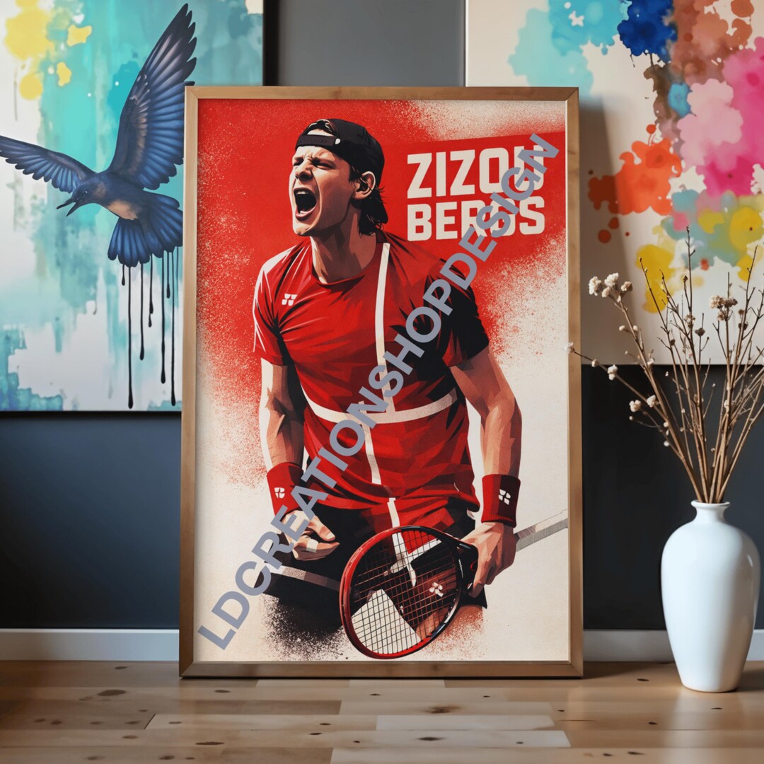 Zizou Bergs Poster - Etsy