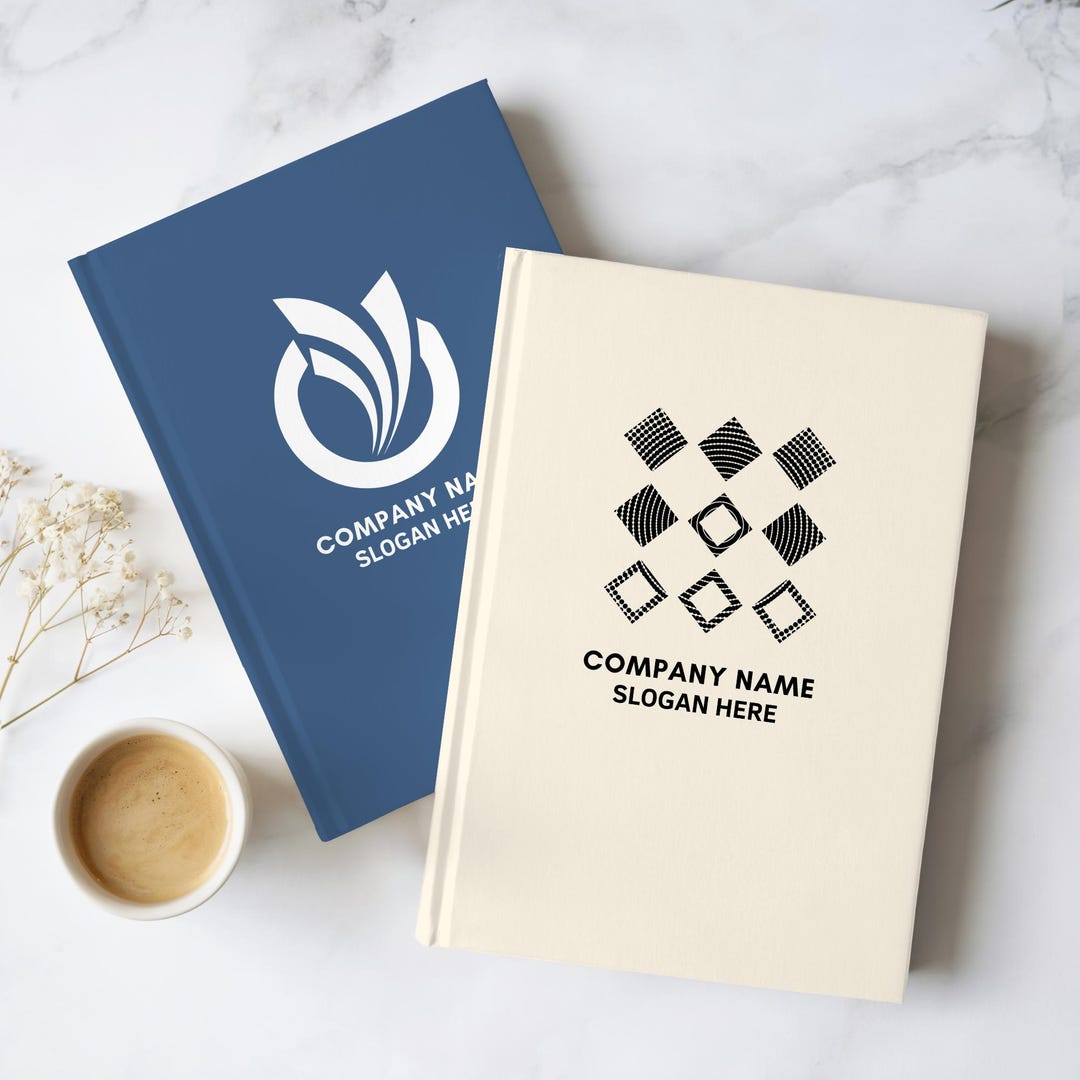 Personalized Company Logo Notebook, Custom Corporate Gift Journal ...