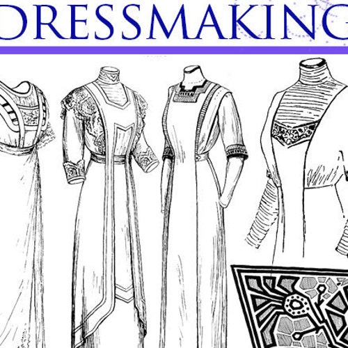 DESIGN PRINCIPLES for DRESSMAKING 101 Pages of Illustrated | Etsy