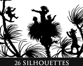 Silhouette whimsical | Etsy