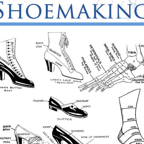A MANUAL of SHOEMAKING 326 Pages Illustrated Book on Shoe | Etsy