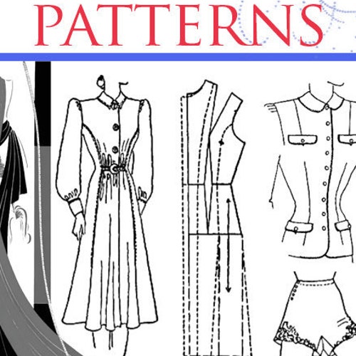 How to Create YOUR OWN PATTERNS Design Smart Wearing Apparel - Etsy