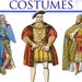 200 HISTORICAL MALE COSTUMES in Full Page Colored Images of Dramatic ...