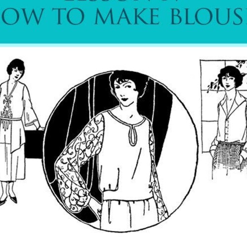 HOW to MAKE DRESSES Lesson 6 From the Series A Complete - Etsy