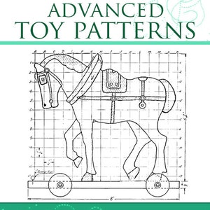 52 TOY PATTERNS ~ How to Make Wooden Educational Toys at Home ~ 3 Doll ...