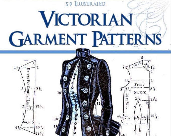 59 Victorian DRESS SEWING PATTERNS Design Your Own Theatre - Etsy