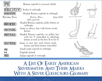 Continental GOLD and SILVER Hallmarks RARE Reference Hallmarks | Etsy