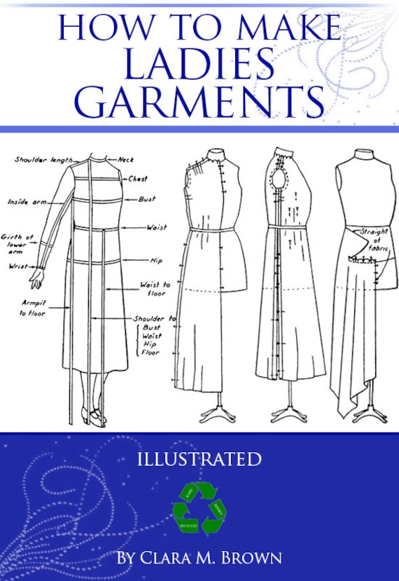 How to MAKE LADIES GARMENTS Illustrated Dressmaking Tutorial - Etsy