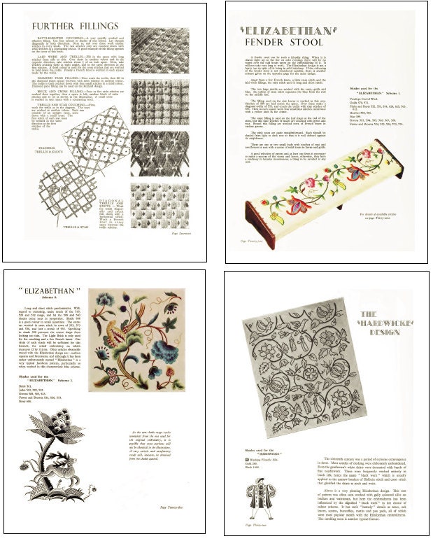 Learn What Stitches Colors and How to Use Them RARE Illustrated ...