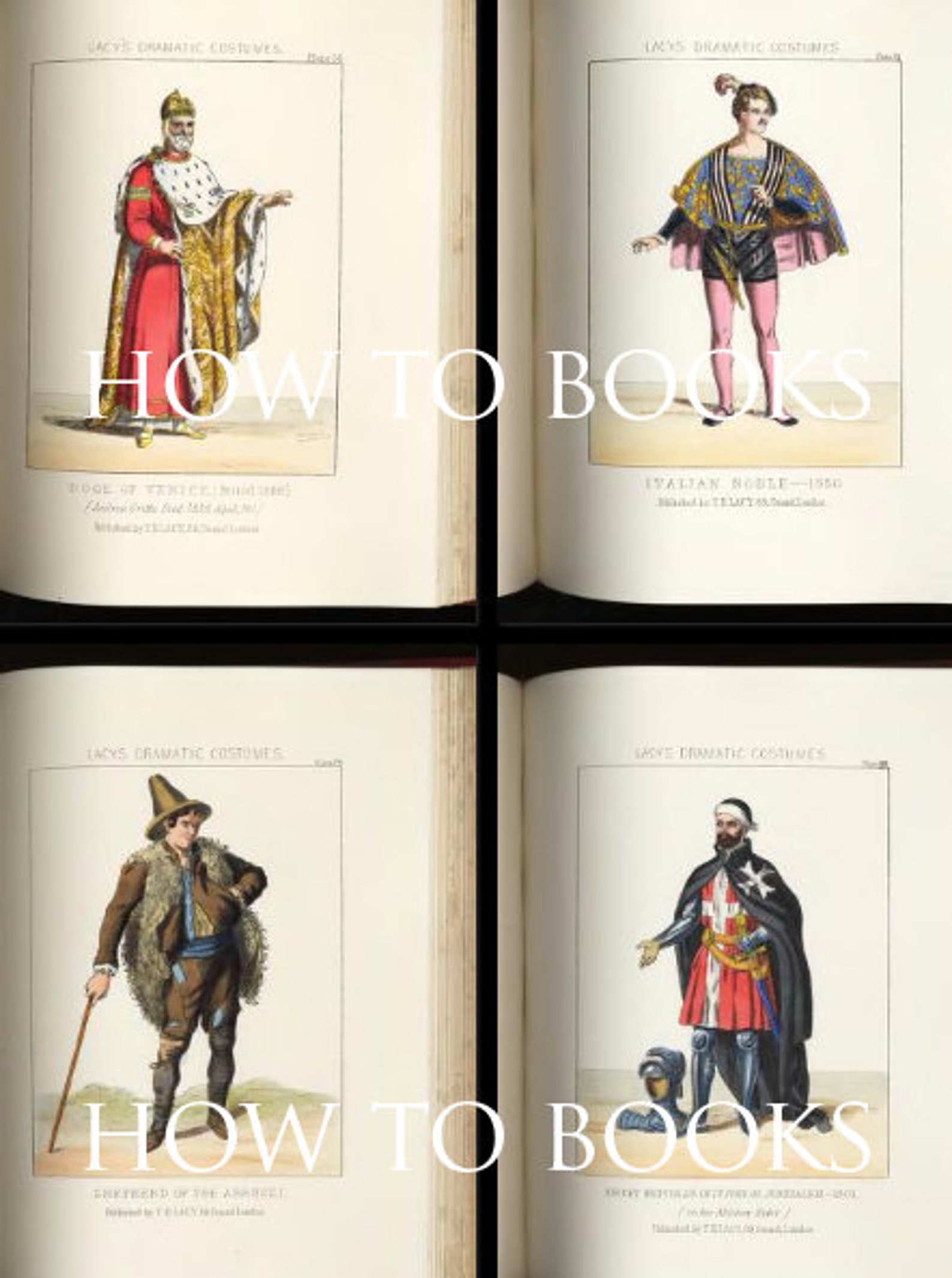 200 HISTORICAL MALE COSTUMES in Full Page Colored Images of - Etsy