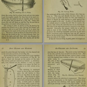 How to Make and Repair BOOTS and SHOES 158 Pages Illustrated Book ...
