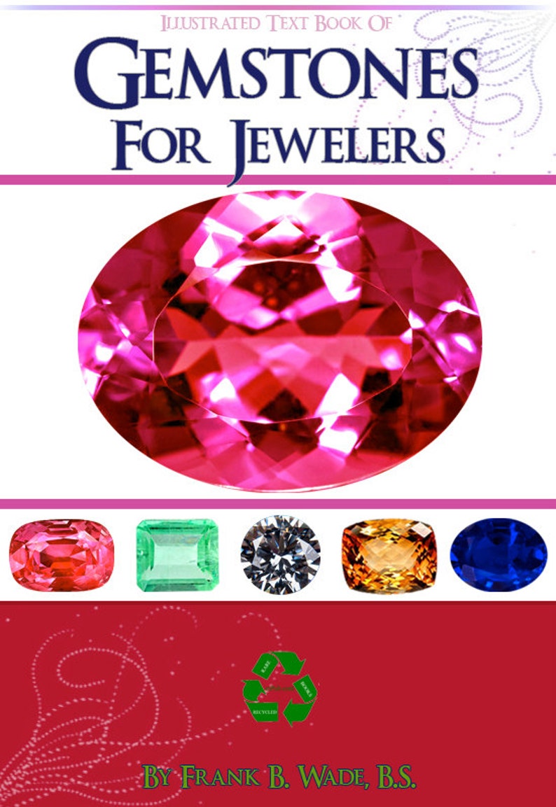 The Illustrated Text Book of GEMSTONES for JEWELERS Rare Gems | Etsy