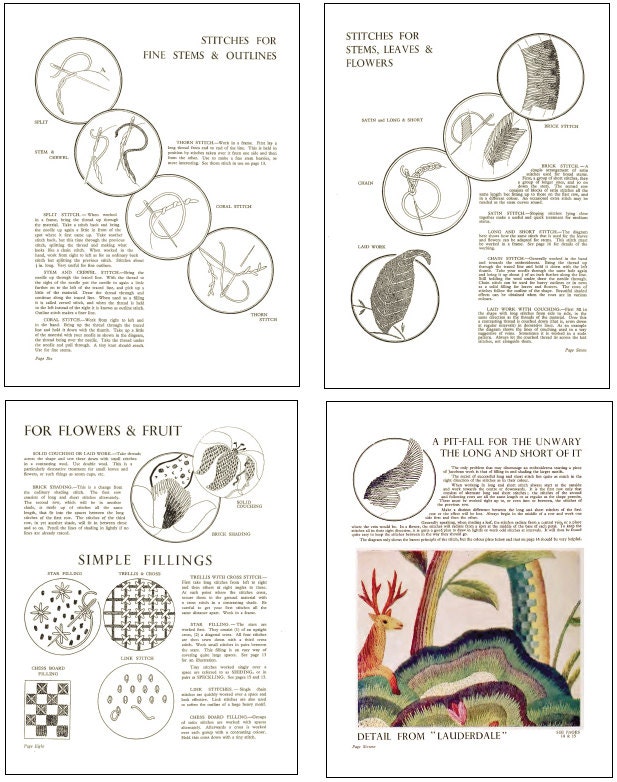 Learn What Stitches Colors and How to Use Them RARE Illustrated ...