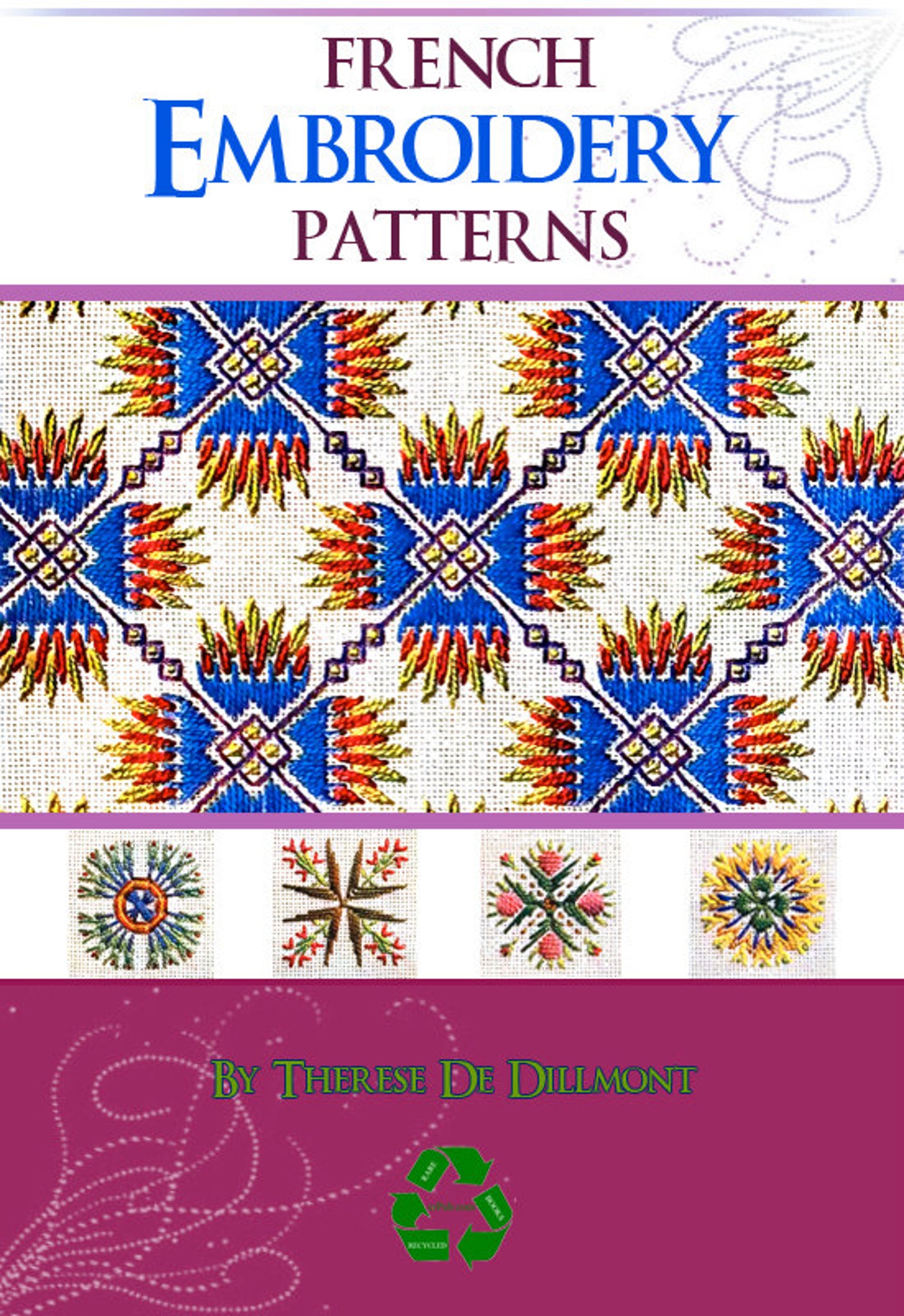 38 Pages of FRENCH EMBROIDERY PATTERNS Rare German Book - Etsy