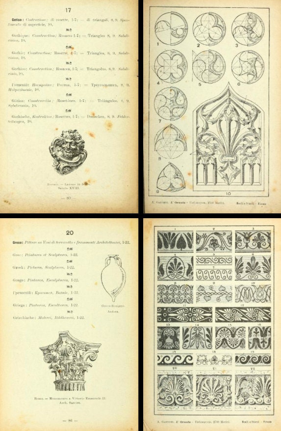 The Ornament Ancient + Modern Ornamentation Book With 2732 Royalty Free ...