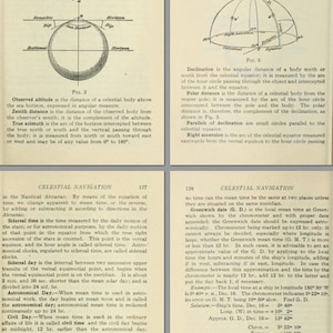 The Old MARINERS HANDBOOK for Navigators Yachtsmen Seamen a RARE ...