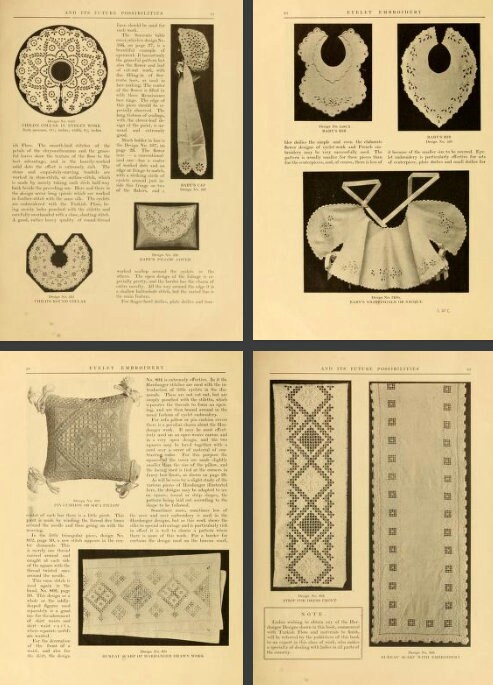 60 EYELET EMBROIDERY DESIGNS Practice the Art of Eyelet - Etsy