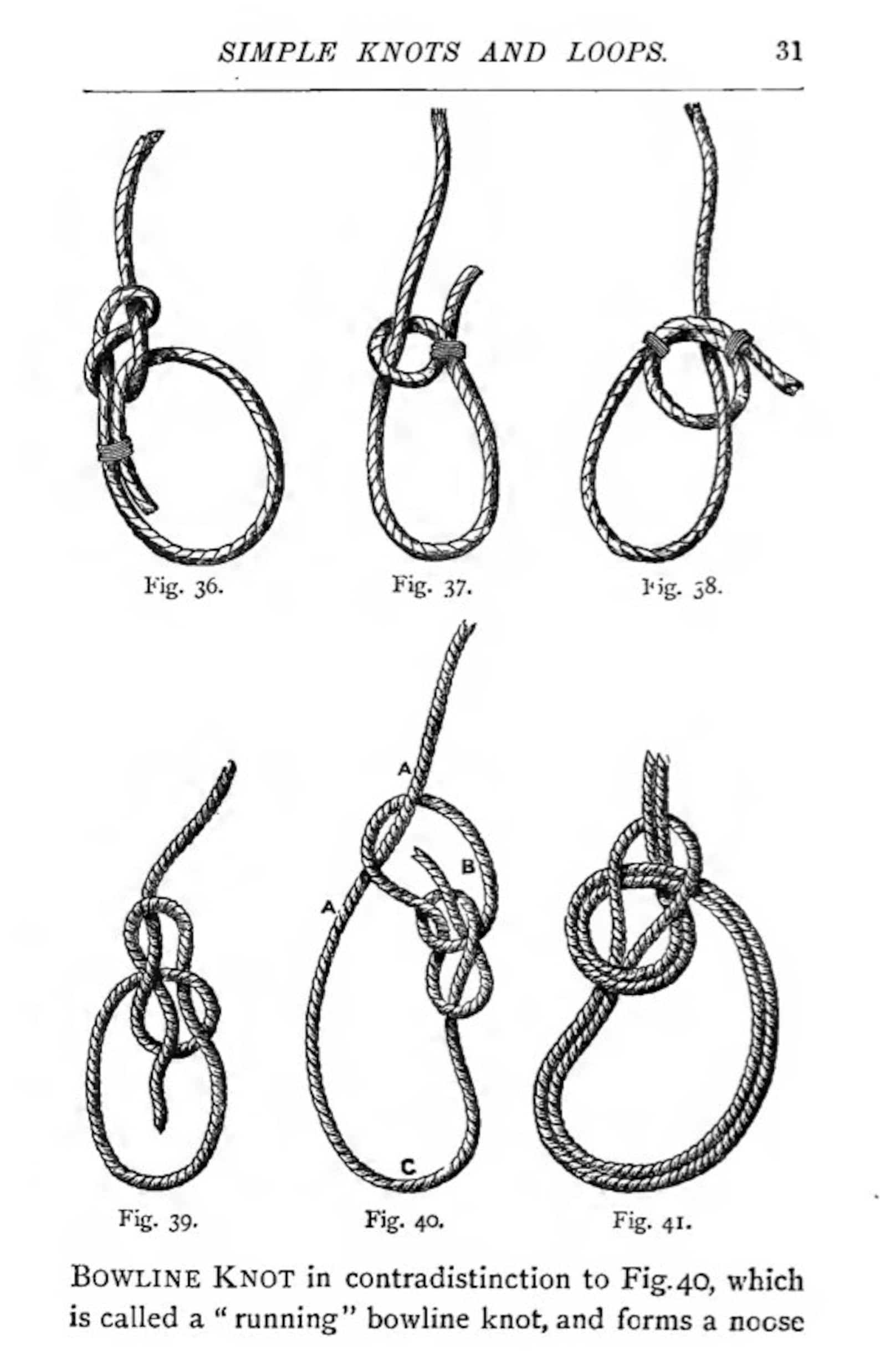 How to KNOT TIE and SPLICE Ropes 106 Pages Illustrated - Etsy