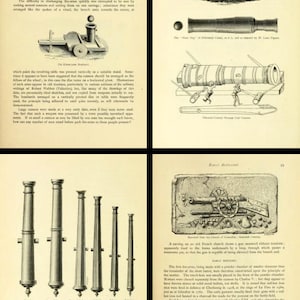 ILLUSTRATED HISTORY of the GUN Rare Book About the Development of Guns ...