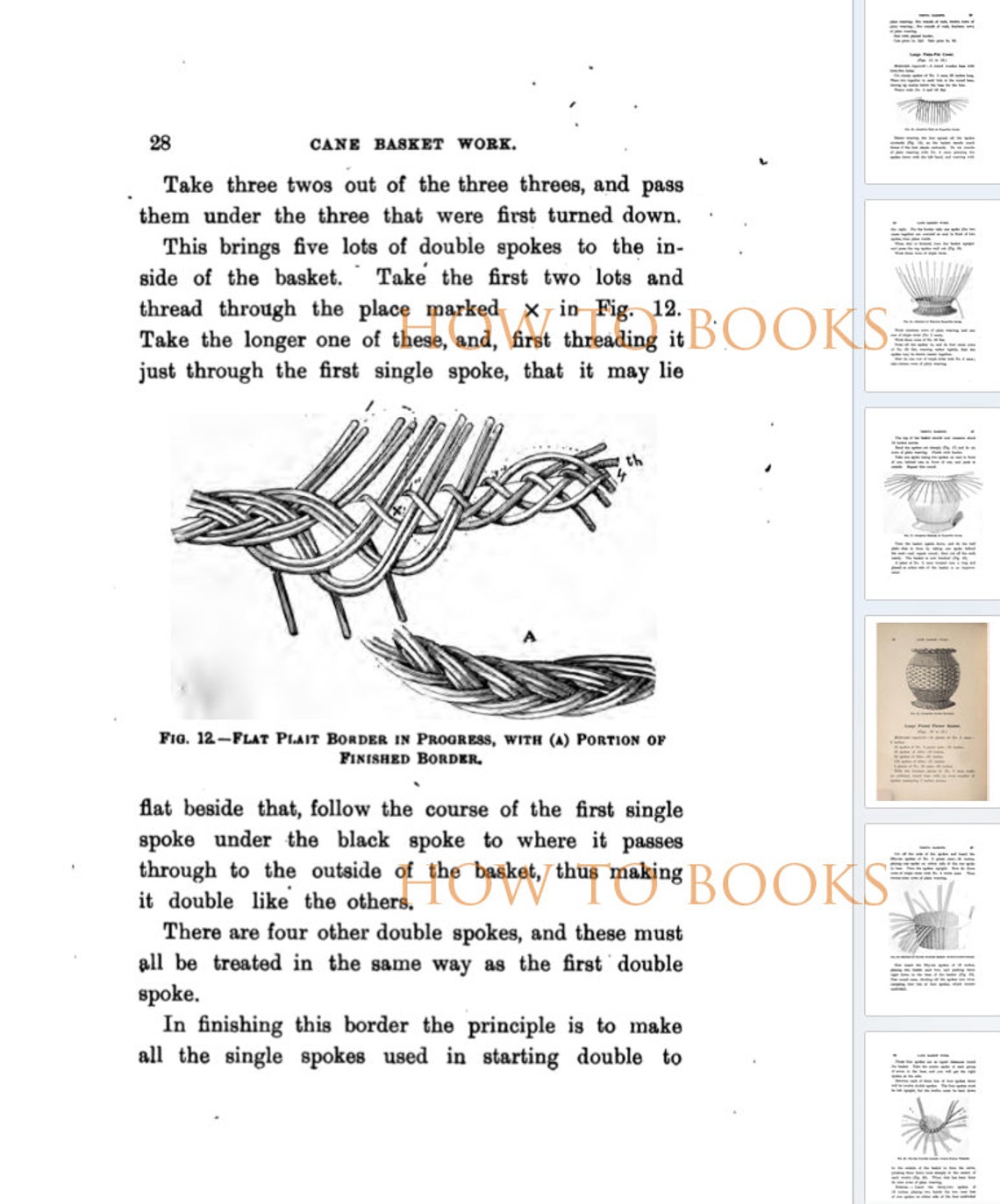 How to Weave FANCY CANE BASKETS an Illustrated Practical | Etsy