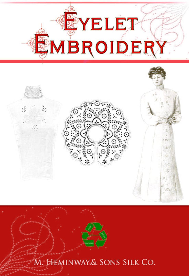 60 EYELET EMBROIDERY DESIGNS Practice The Art of Eyelet | Etsy