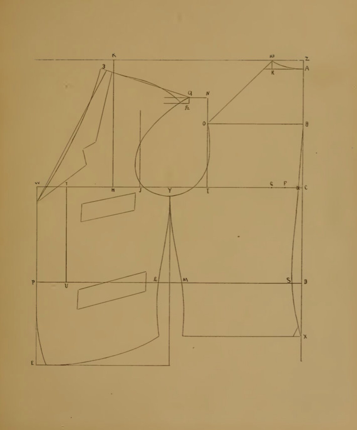 How to Draft GENTLEMEN'S GARMENTS Design Your Own | Etsy