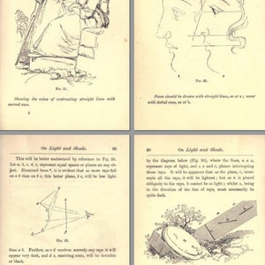 Rare Collection of 5 X Vintage DRAWING and SKETCHING Artist Books ...