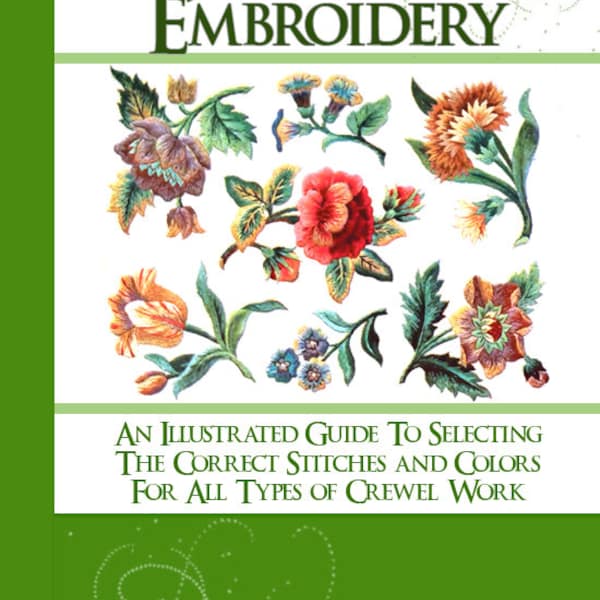 Jacobean Crewel Kit - Etsy