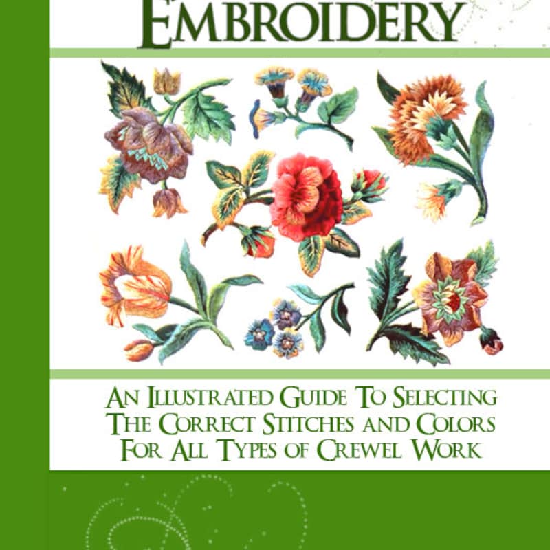 Embroidery Stitch Book - Etsy