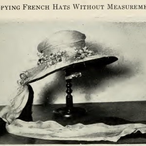 MODERN MILLINERY How to Prepare Make and Copy Millinery a 1922 Workroom ...