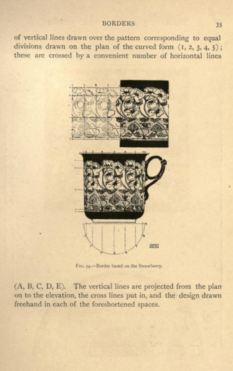 Plant Forms in ART DESIGN Rare Illustrated Book on the Use of - Etsy