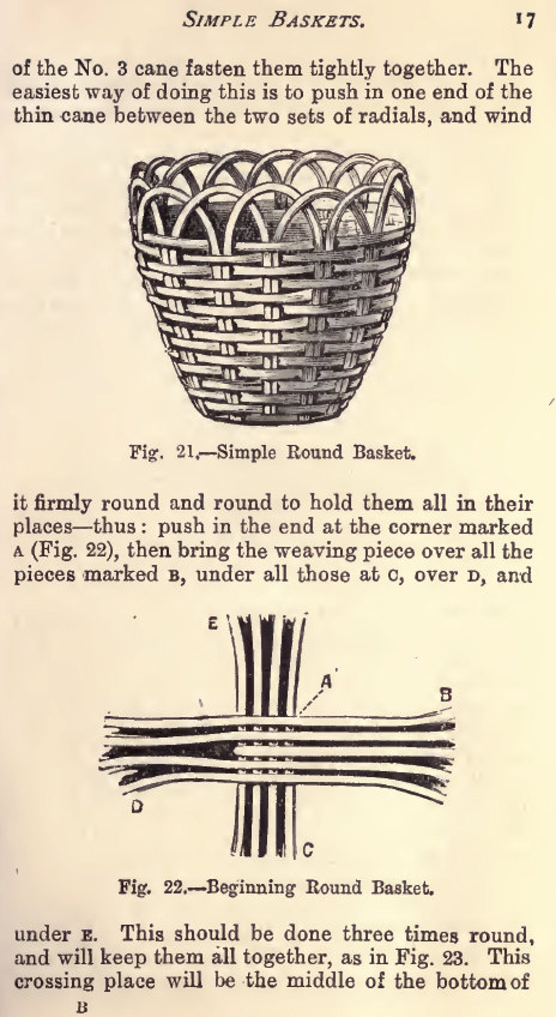 The ILLUSTRATED Guide to BASKET WORK of All Kinds 157 Pages | Etsy