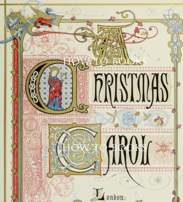 ILLUMINATED Manuscript of ~ A CHRISTMAS CAROL ~ 14th and 15th Centuries ...