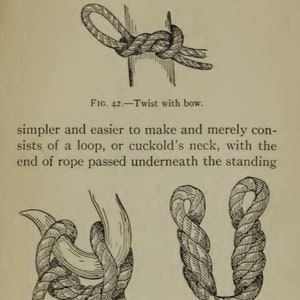 Illustrated Guide to KNOTS ~ SPLICES ~ ROPE Work 100 Pages Learn ...