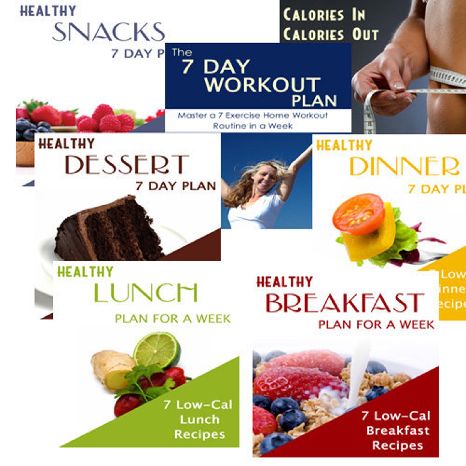 7 Day WEIGHT LOSS Plans With REVIEWS All Meal and Snack - Etsy