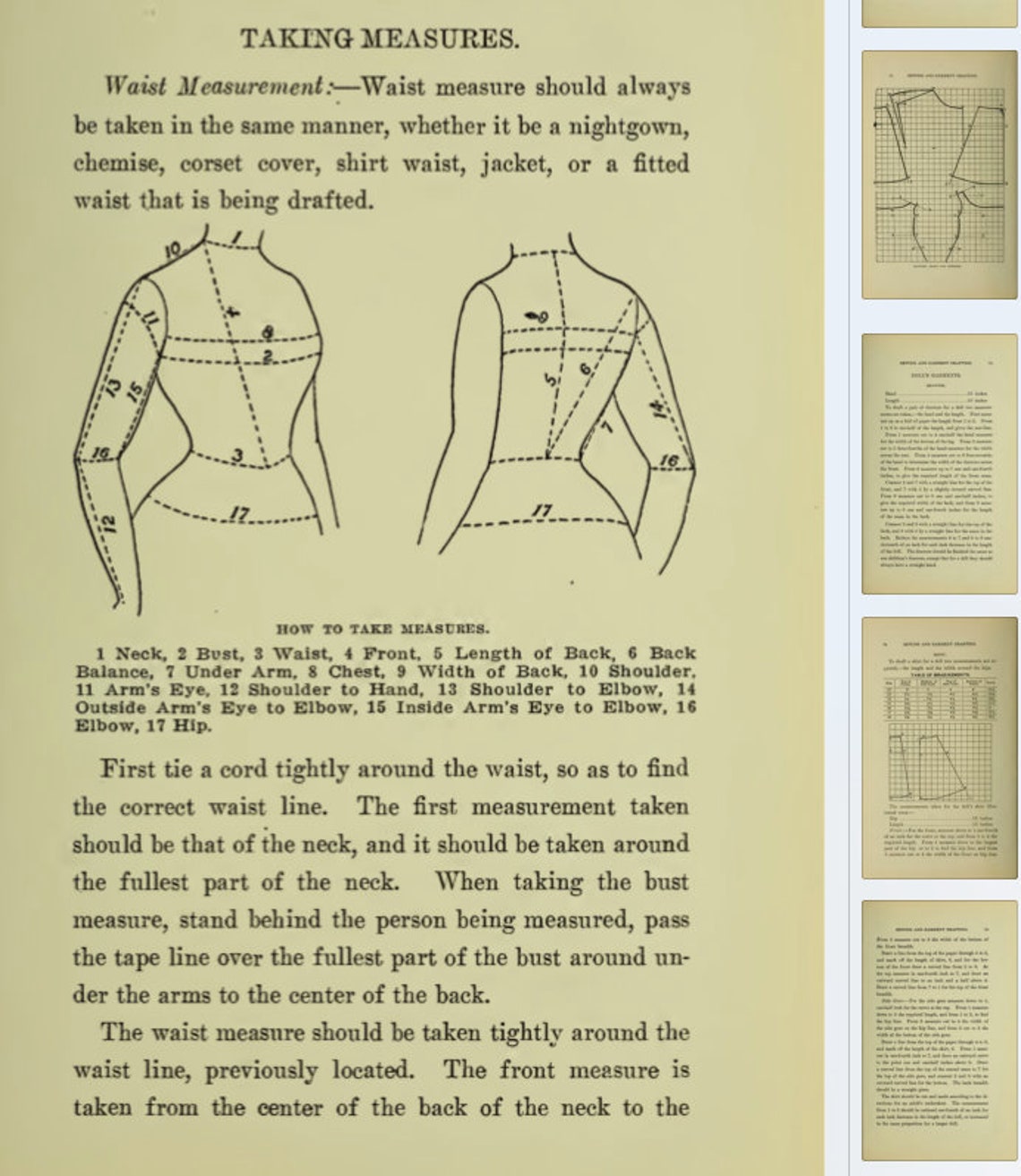 SEWING and GARMENT DRAFTING With Drafting Diagram Patterns | Etsy