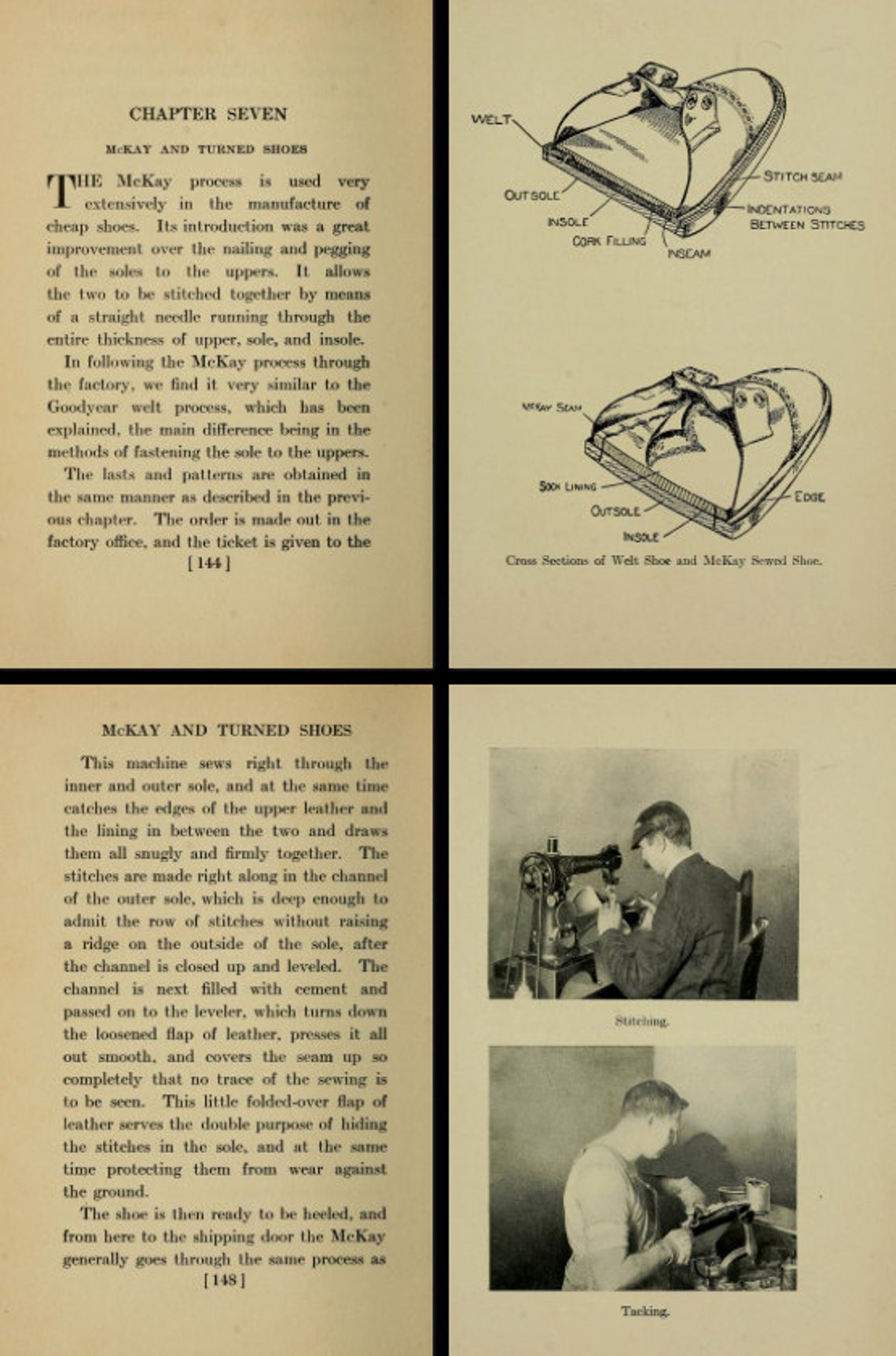 A MANUAL of SHOEMAKING 326 Pages Illustrated Book on Shoe Making in ...